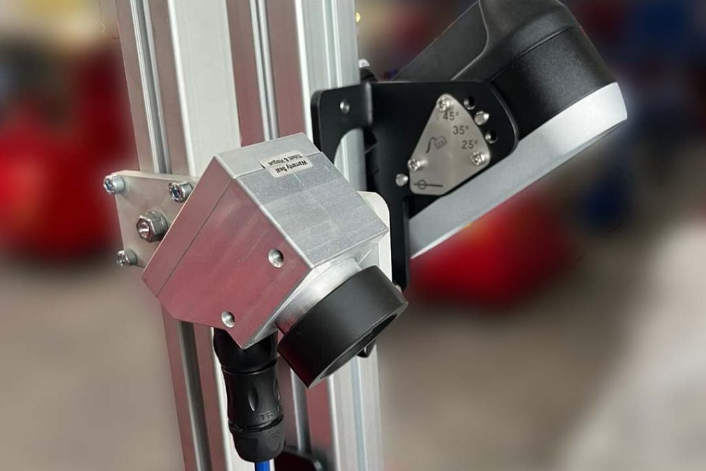 Claas-camera op sideshiftbok Wifo DSD-Z 300 Smartshift - Trekker