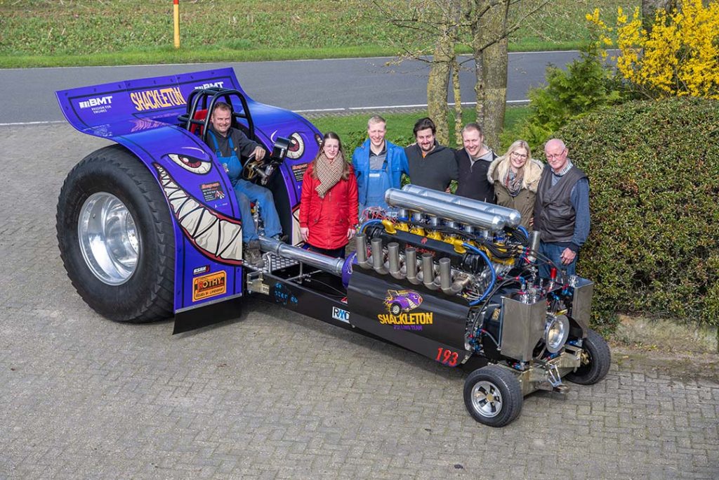 Duitse tractorpuller-kampioen Shackleton terug in Nederland - Trekker